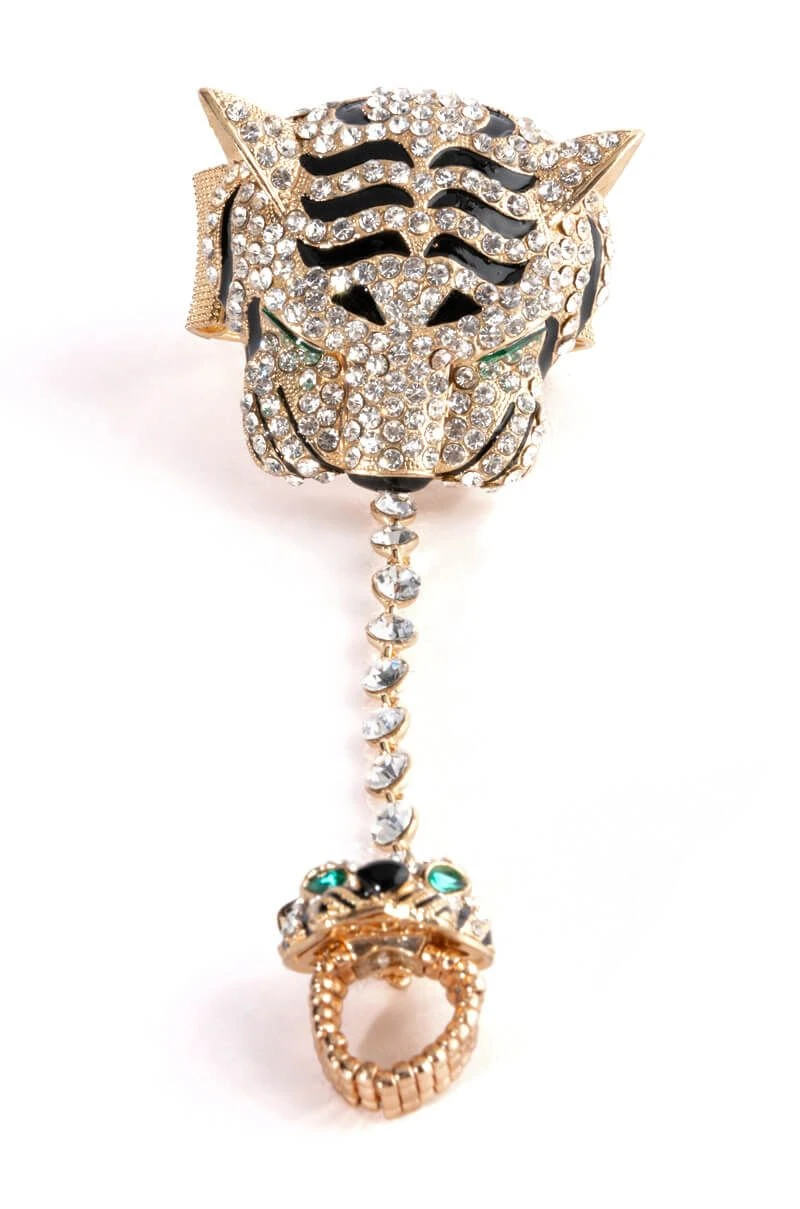 APEX PREDATOR HAND ARMOR IN GOLD | AKIRA onlinestore